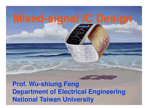 PPT Mixed Signal IC Design PowerPoint Presentation Free Download ID