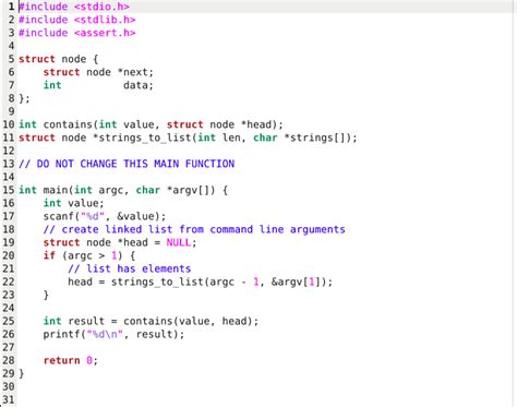 Solved Exercise Find An Element In A Linked List Pair