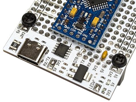 Power Supply Usb Uart Module For Canaduino® Permanent Breadboards