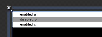 C WP ListBox ItemContainerStyle XAML Disabled Not Working Stack Overflow