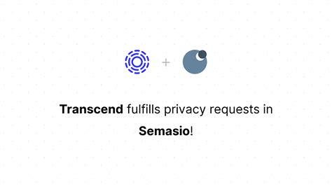 transcend data privacy infrastructure