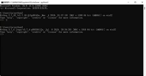 安装不同版本的python，并用不同指令运行想要运行的那个版本的python Shinele 博客园