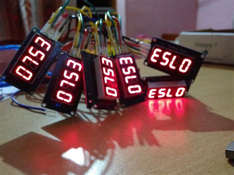 How To Connect Multiple Tm1637 Based 7 Segment Display In One Arduino Displays Arduino Forum
