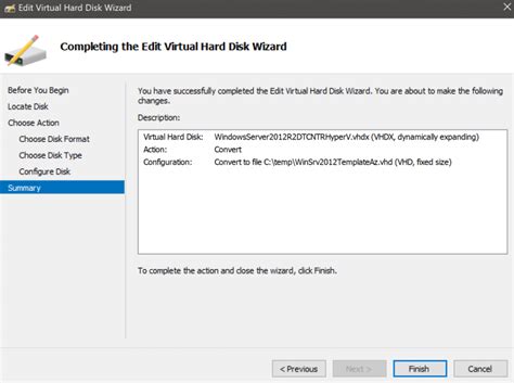 Convert Hyper V VHDX To VHD IT Blog