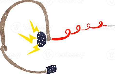 Cartoon Call Center Headset Png