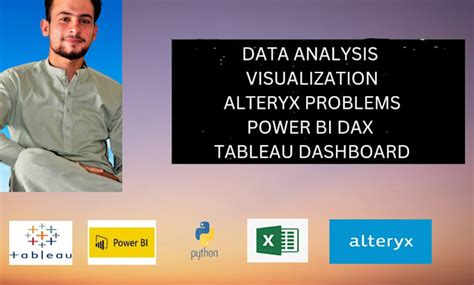 help you with tableau dashboard power bi report dax and alteryx