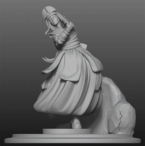 Avatar Kyoshi From The Last Airbender Series 3d Model 3d Printable Cgtrader