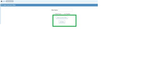 Mantis Bug Tracker Save Filter Software Testing Class