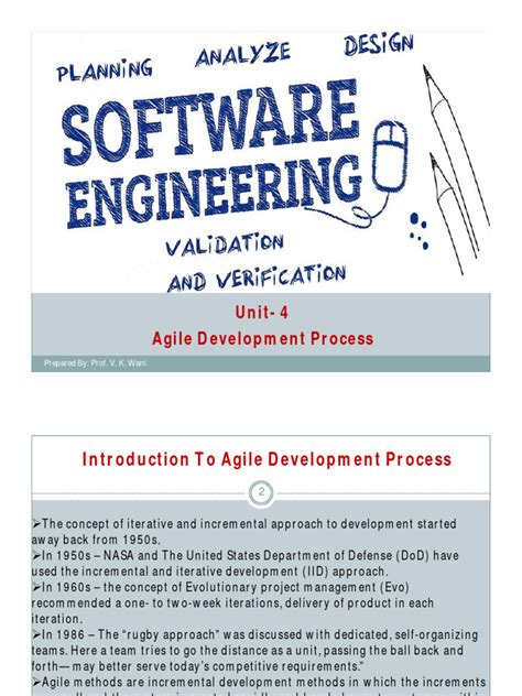 Unit 1agile Pdf Scrum Software Development Agile Software Development