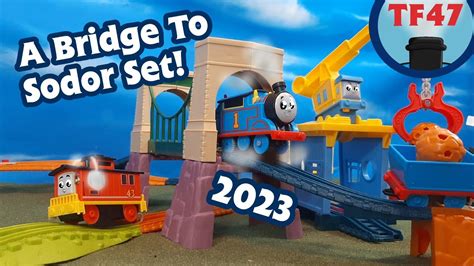 New Thomas A Bridge To Sodor Set Motorized 2023 Trackmaster Review