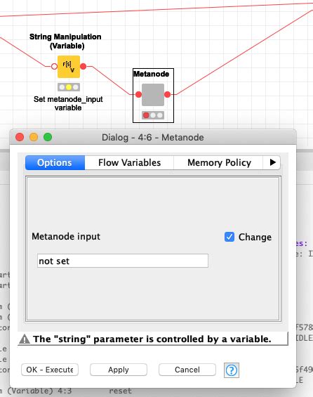 wrapped metanodes in inactive branches stop the workflow knime