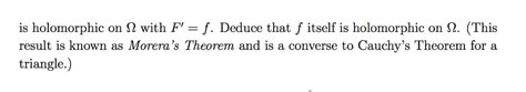 solved 15 let f be a continuous complex function on a