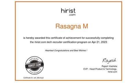 Rasagna M On Linkedin Hey Linkedin Connections I Would Like Share That Ive Successfully