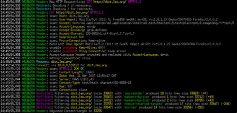 Privoxy Log Parser A Parser For Privoxy Log Messages