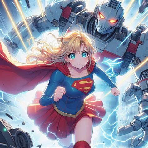 Supergirl Vs Robots 12 By Elodtrebor On Deviantart