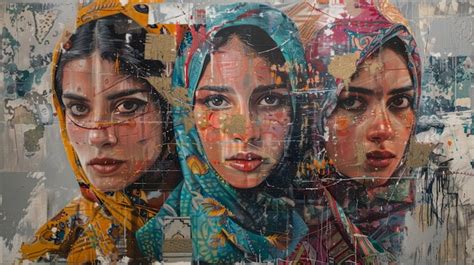 Premium Photo Cultural Artwork Exploring Themes Of Identity And Heritage