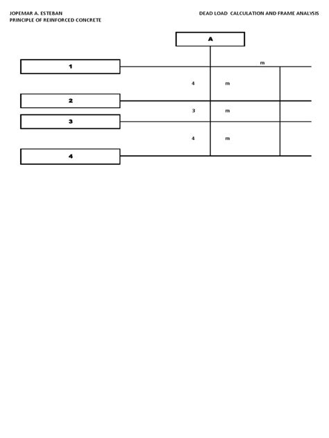 Principle Of Reinforced Concreteload Calc Frame Analysis Esteban Jopemar A 3 Storey School