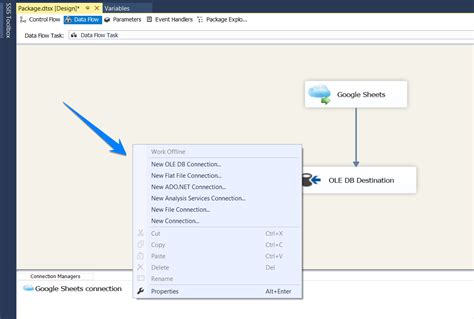 Google Sheets Connection COZYROC