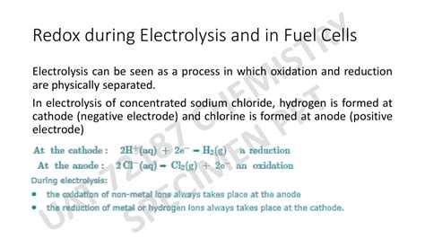 Presentation On Redox Reaction Part Powerpoint Slides Myprivatetutor Uae