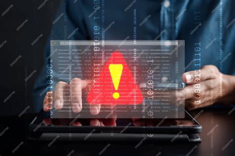 Premium Photo System Warning Caution Sign For Notification Error And Maintenance Concept Cyber