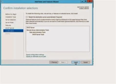 Windows DHCP Role In Server