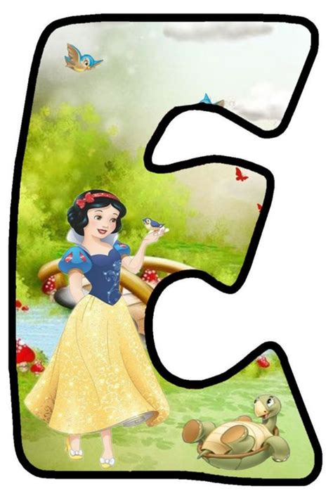 The Letter E Is For Snow White