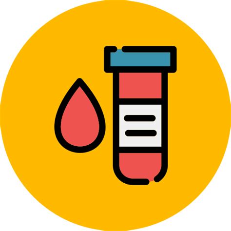 Blood Test Generic Color Lineal Color Icon