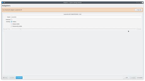 bluetooth not working on kubuntu 19 04 ask ubuntu