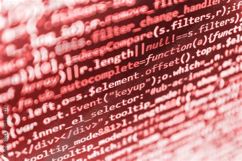 Modern Binary Code Close Up Mobile App Concept Server Complexity Virtual Laptop Background