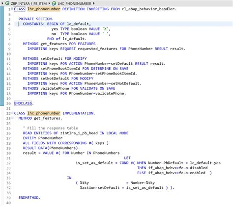Business Object Behavior Abap Restful Application Programming Model On Premise Aditheos