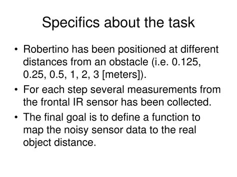 Ppt Multimodal And Sensorial Interfaces For Mobile Robots Course Task