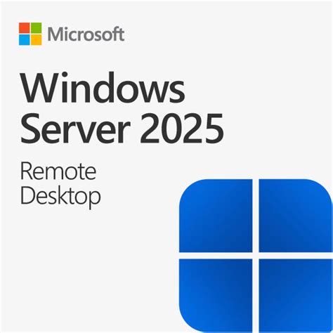 Microsoft Windows Server 2025 Remote Desktop Cals 10 User
