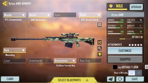 Opinion On My Rytec Amr Loadout For Br R Codmobile Loadouts