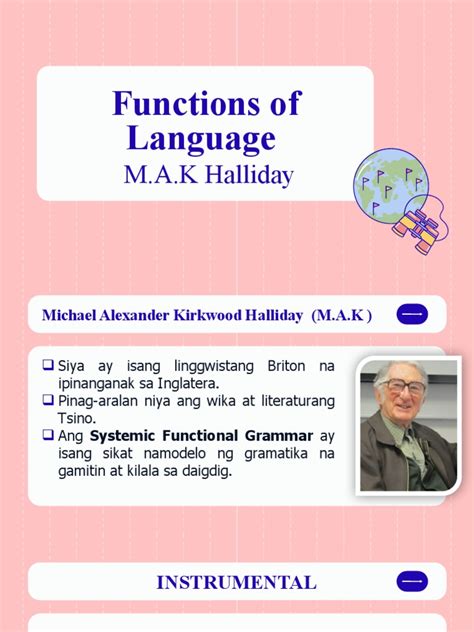 Functions Of Language Ni Mak Halliday Pdf