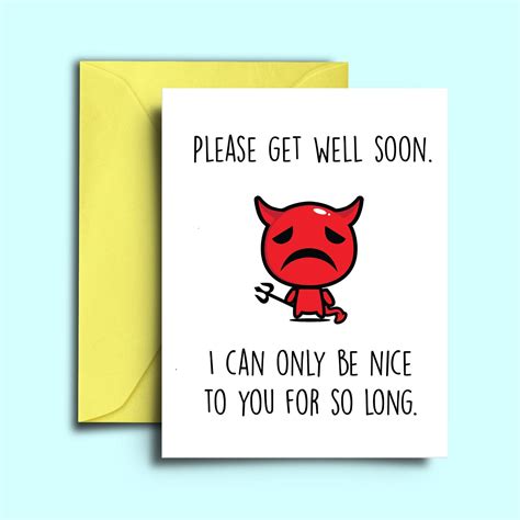 Get Well Soon Cards For Friends