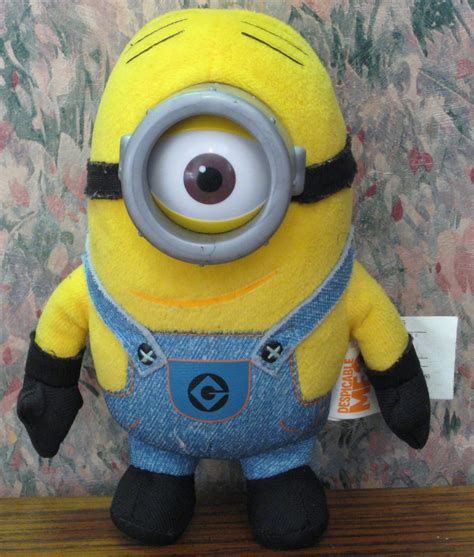 Despicable Me 2 Plush Minion Stuart 6 Thinkway Toys Dreamworks