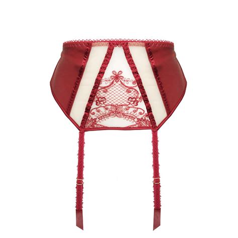 Le Rouge Suspender Belt By Loveday London