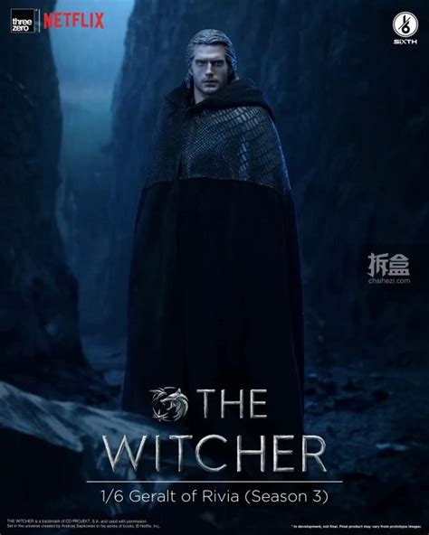 Threezero 猎魔人 杰洛特巫师3亨利卡维尔16美剧人偶 拆盒