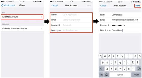 Cara Setting Email Di IOS