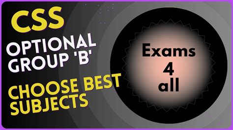 Css Optional Paper Selection Css Optional Group B Youtube