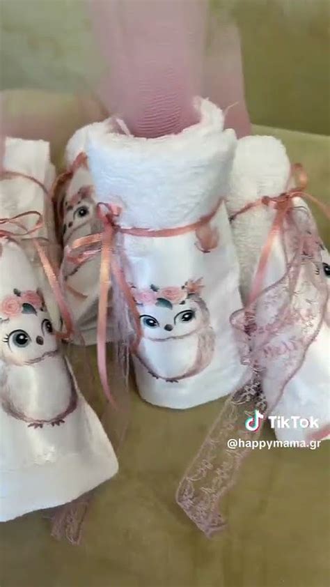 Κουκουβάγια μπομπονιέρα και τυμπανάκια δωράκια για παιδιά στη βαπτιση ή γενέθλια Youtube