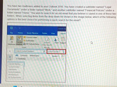 Solved You Have Two Mailboxes Added To Your Outlook 2016
