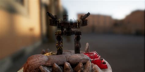 Mecha Assignment — Polycount