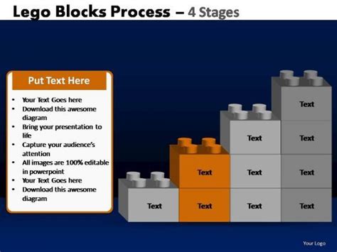 PowerPoint Templates Business Lego Blocks Ppt Themes