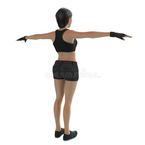 Girl 3d Modelling Stock Illustrations 90 Girl 3d Modelling Stock