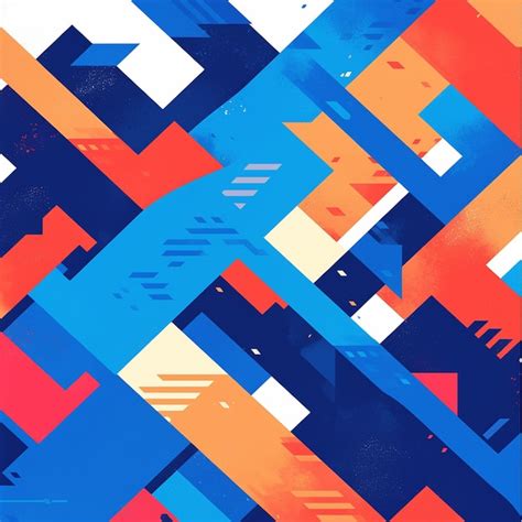 Zigzag Patterns With Sharp Angles Premium Ai Generated Vector
