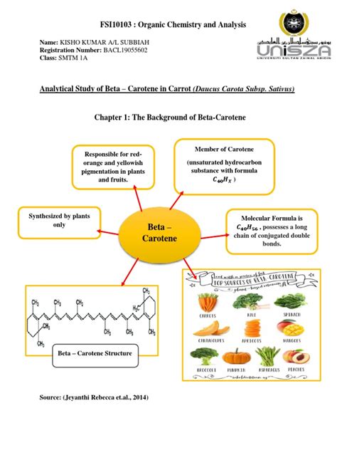 Chromatography Of Beta Carotene Pdf Spectrophotometry High Performance Liquid Chromatography