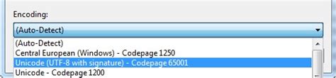 Visual Studio Encoding Problems Stack Overflow
