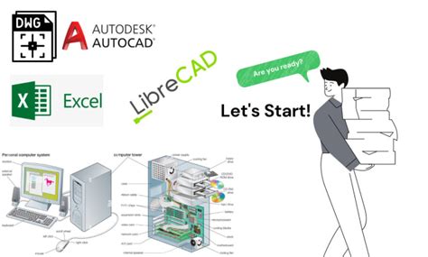 automate computer tasks excel autocad librecad by selfprobots fiverr