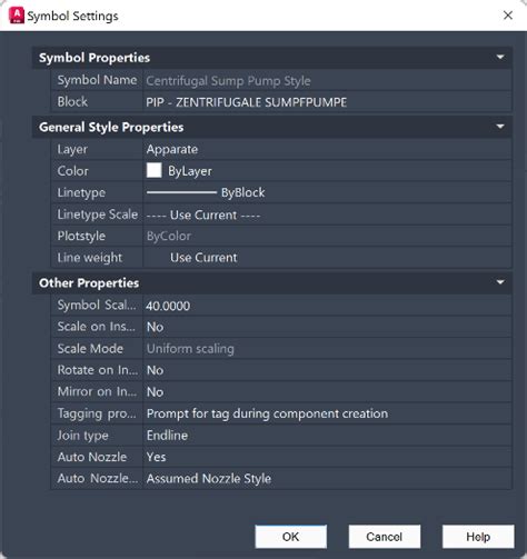 Where In The Configuration Files Are The Symbol Properties Of The